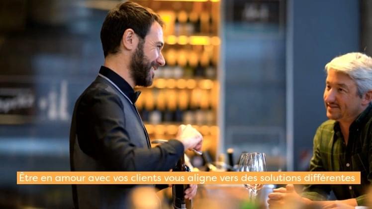 Être en amour avec vos clients vous aligne vers des solutions différentes.